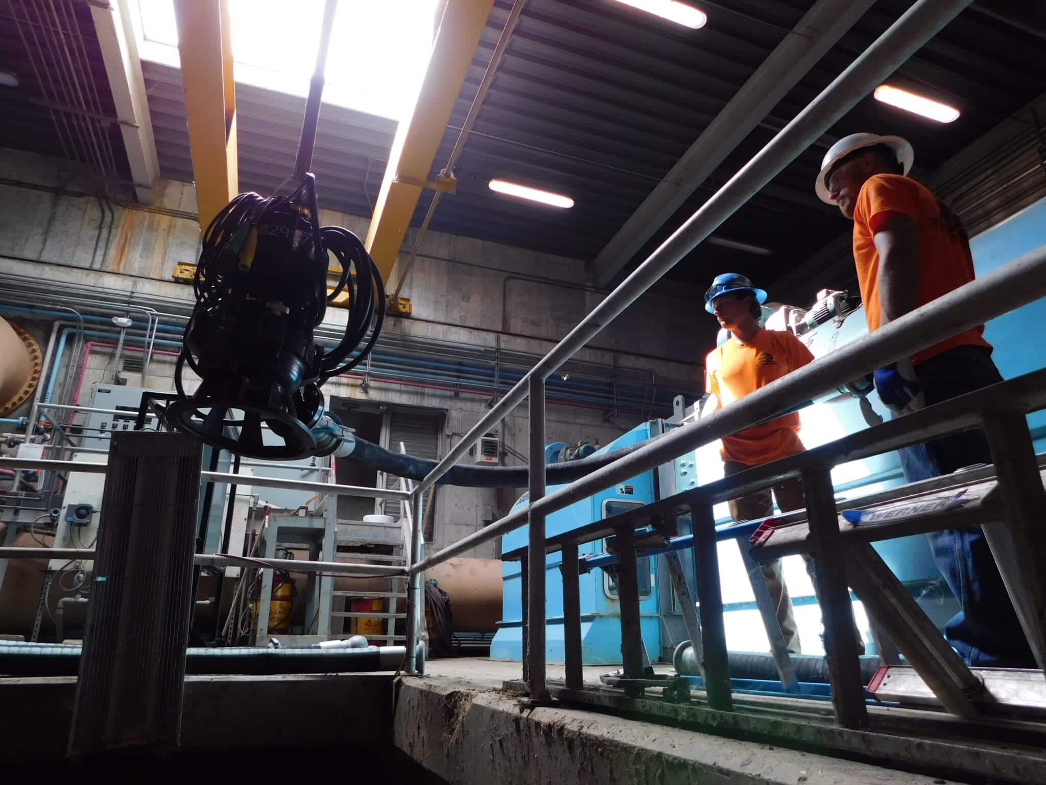 EWI Cleans Hard to Reach Wet Well - EWI